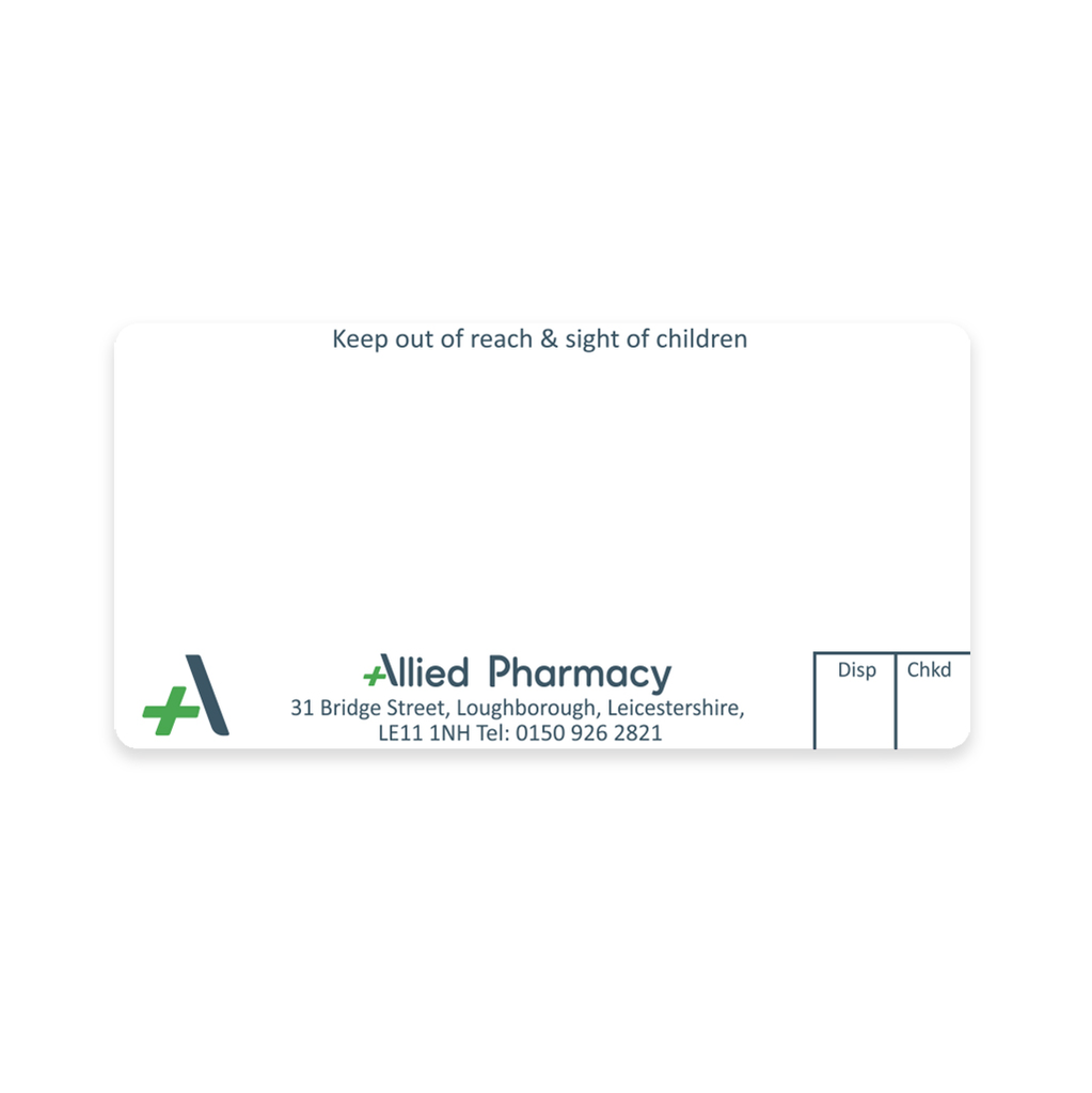 Allied 31 Bridge St Dispensing Labels | EMT Healthcare